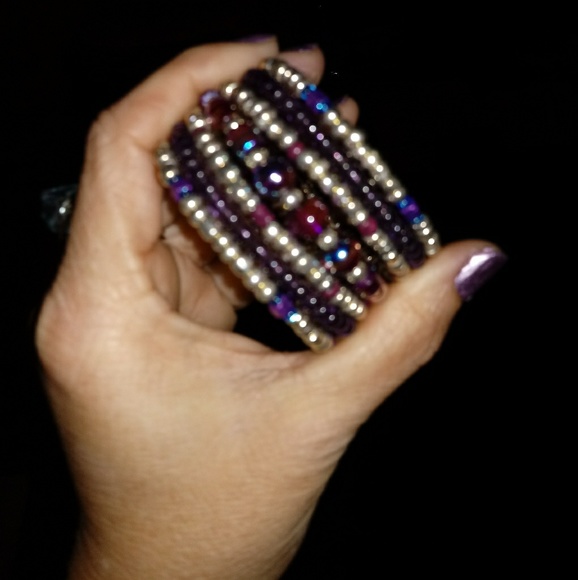 Handmade | Jewelry | New Handmade 7 Loop Beaded Bracelet | Poshmark